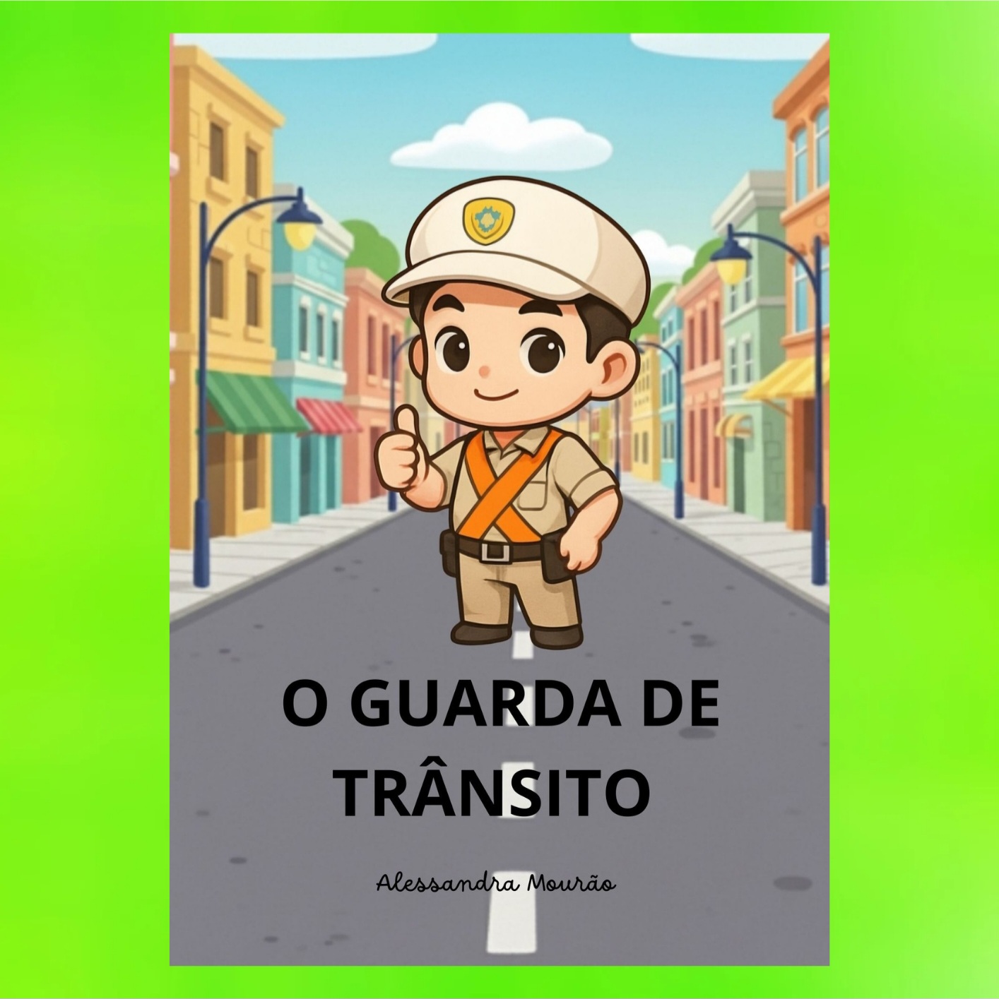 O guarda de trânsito – Criandartes: Recursos Criativos